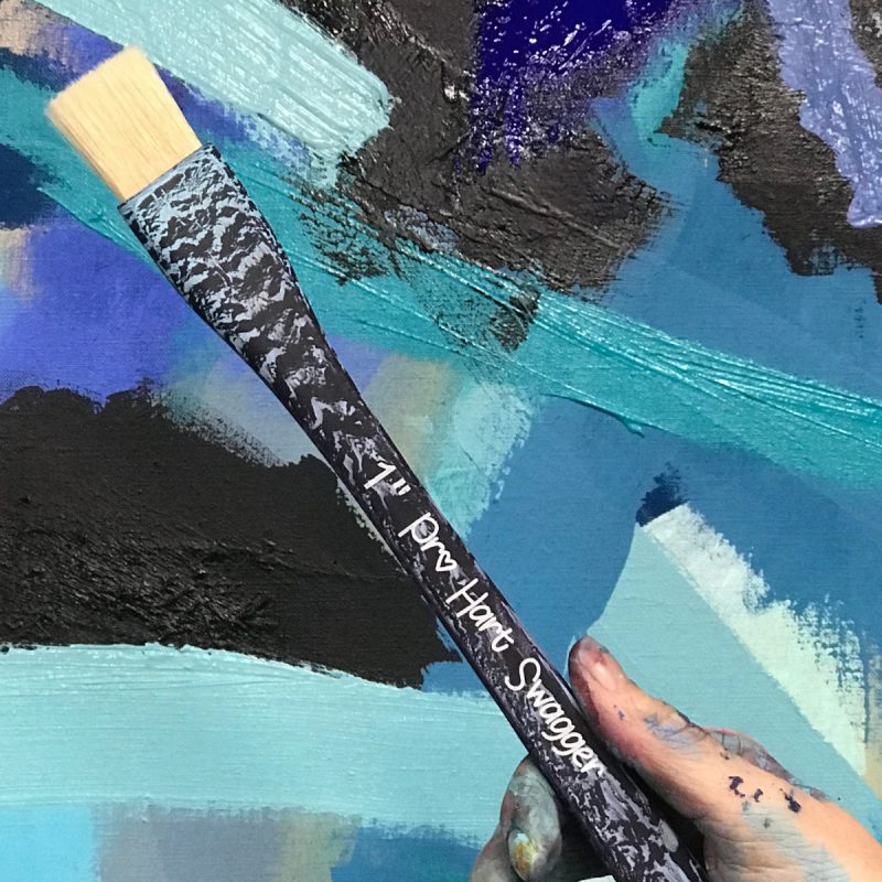 Best Hog Hair Brush Art - Pro Hart Swagger - Art Materials Australia